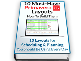 Free eBook: 10 MUST-HAVE Primavera P6 Layouts (…and how to build them)